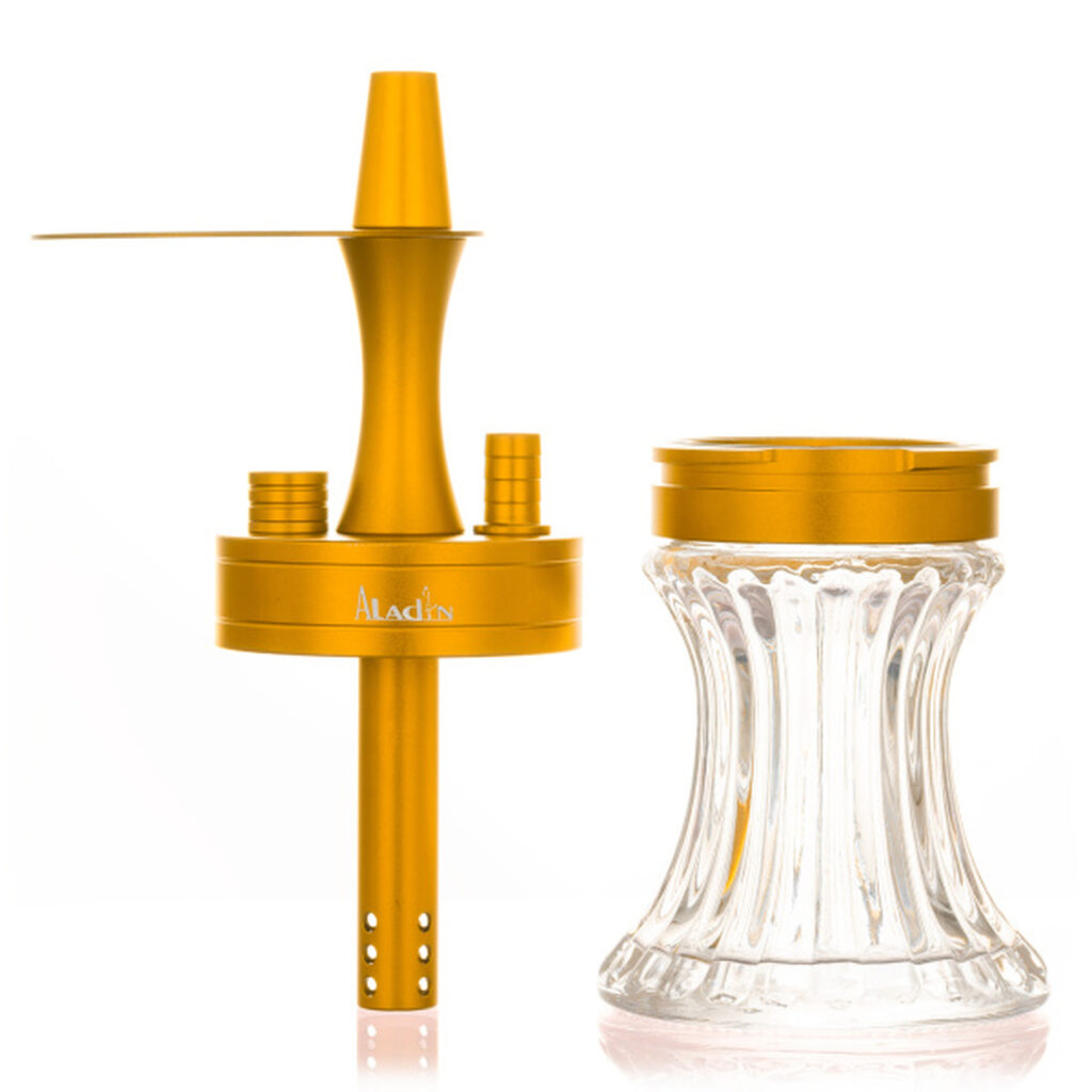AMY Deluxe Xpress Fame S Hookah - Stainless Steel - Shisha World Canada